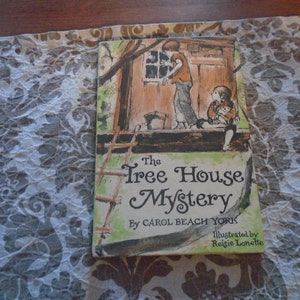 The Tree House Mystery Hardcover Book by Carol Beach York - Etsy