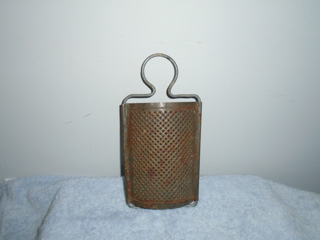 Antique Half Circle Grater Shredder - Etsy