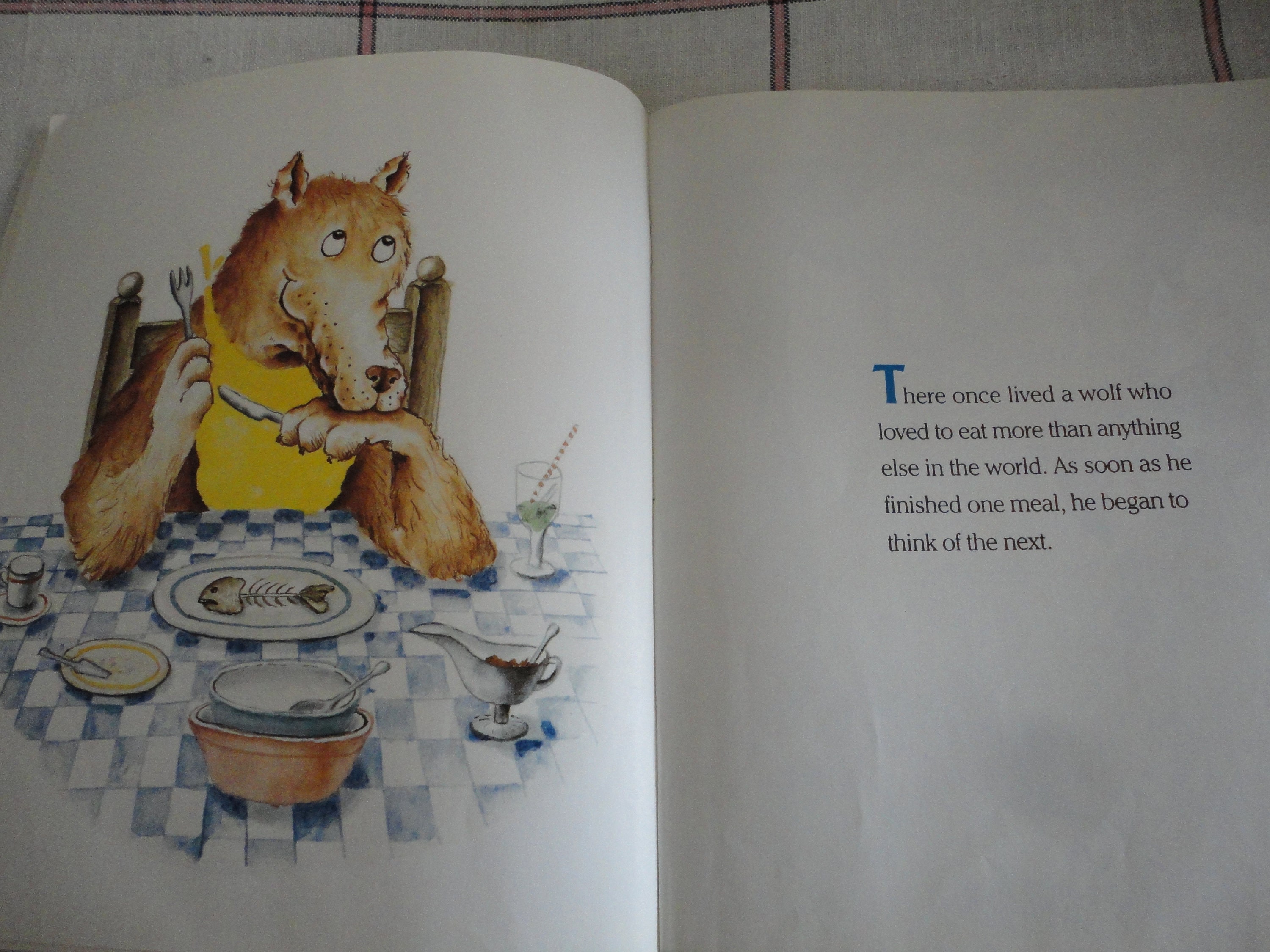 The Wolf's Chicken Stew Softcover Book By Keiko Kasza | Etsy