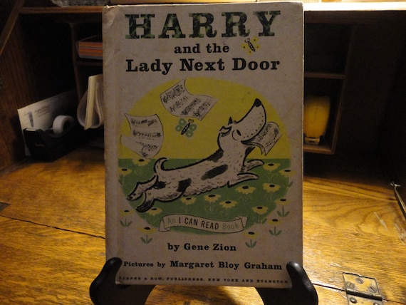 Vintage Book Harry and the Lady Next Door by Margaret Bloy | Etsy
