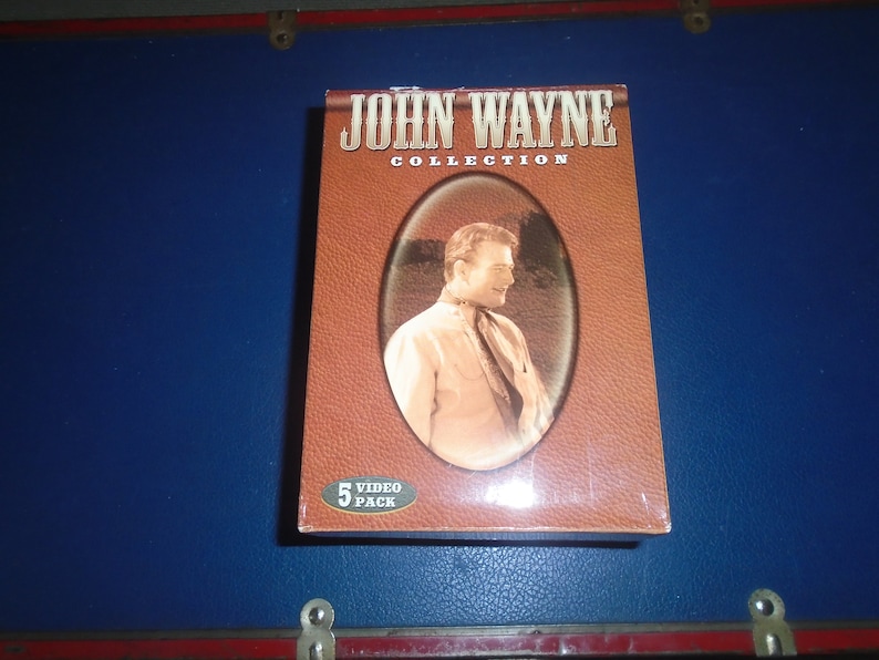 Vintage John Wayne Collection VHS Tapes Box Set 5 Video Pack - Etsy