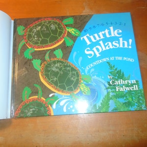 Turtle Splash! Countdown at the Pond Hardcover Book With Dust Jacket by ...