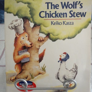 The Wolf's Chicken Stew Softcover Book by Keiko Kasza - Etsy