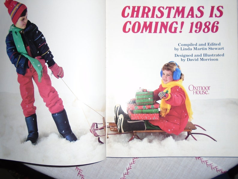 Christmas is Coming 1986 Holiday Projects for Children and - Etsy