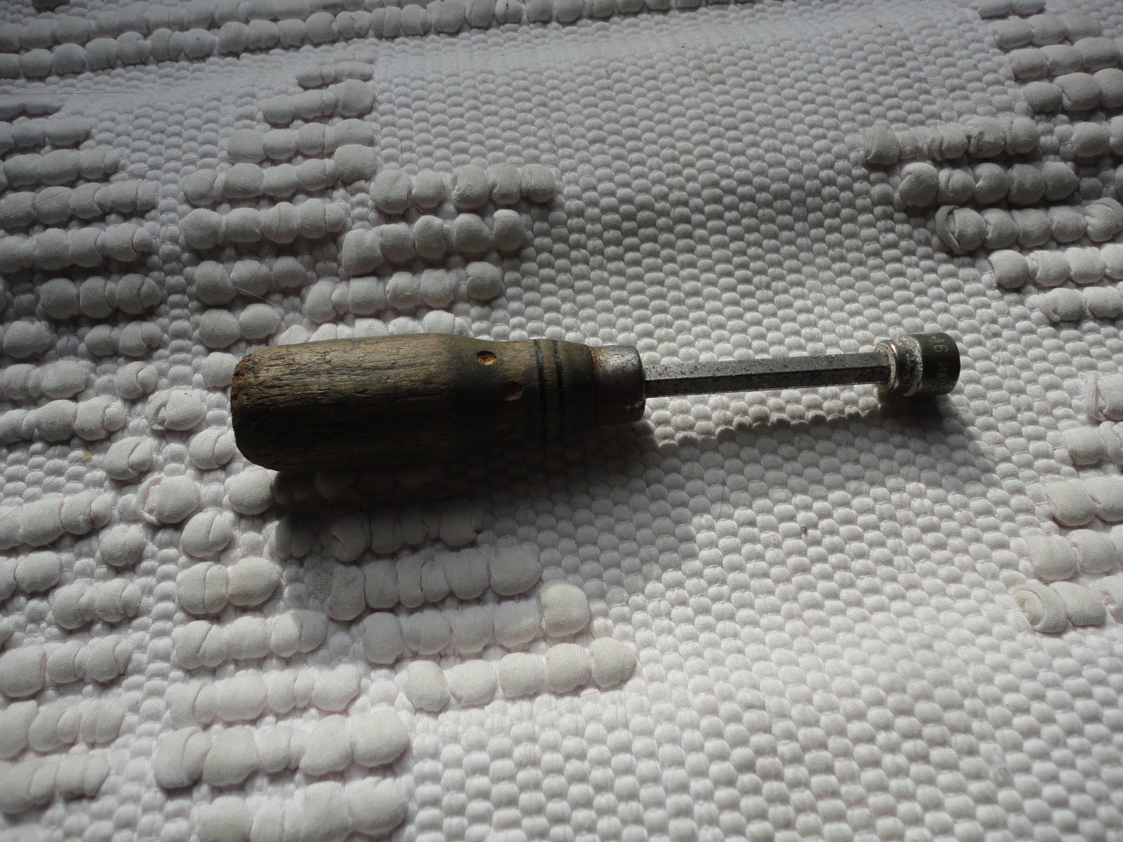 Vintage Wood Handle Nut Driver Tool | Etsy