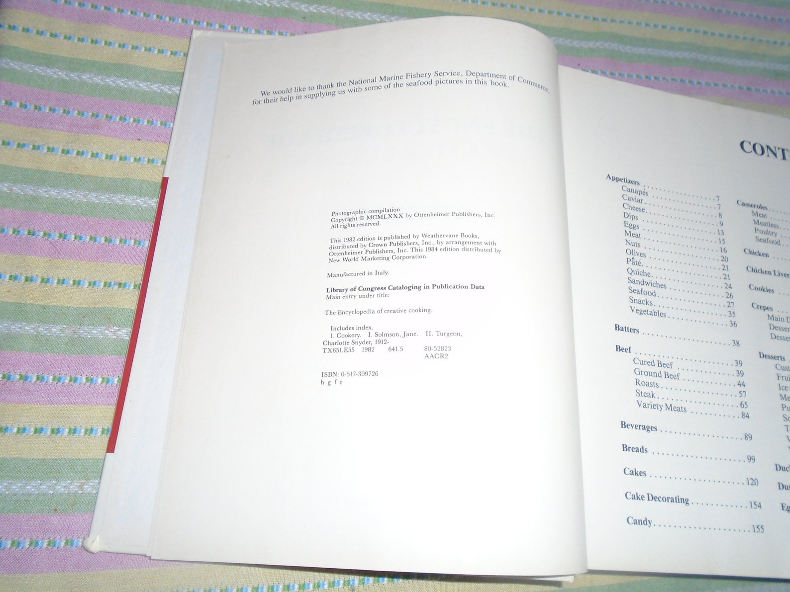 The Encyclopedia of Creative Cooking Edited by Charlotte - Etsy