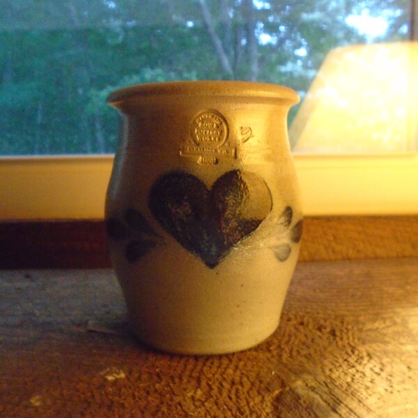 Rowe Pottery Heart - Etsy