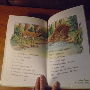 Bear's Hiccups Hardcover Children's Book by Marion Dane Bauer First ...