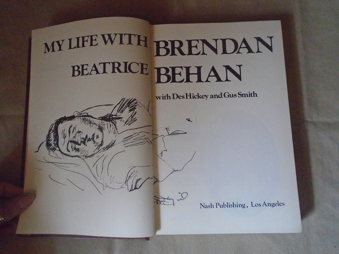 My Life With Brendan Hardcover Book by Beatrice Behan First Printing - Etsy