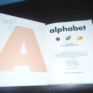 Alphabet ABC Rainbow Books Hardcover Photography by George Siede and ...