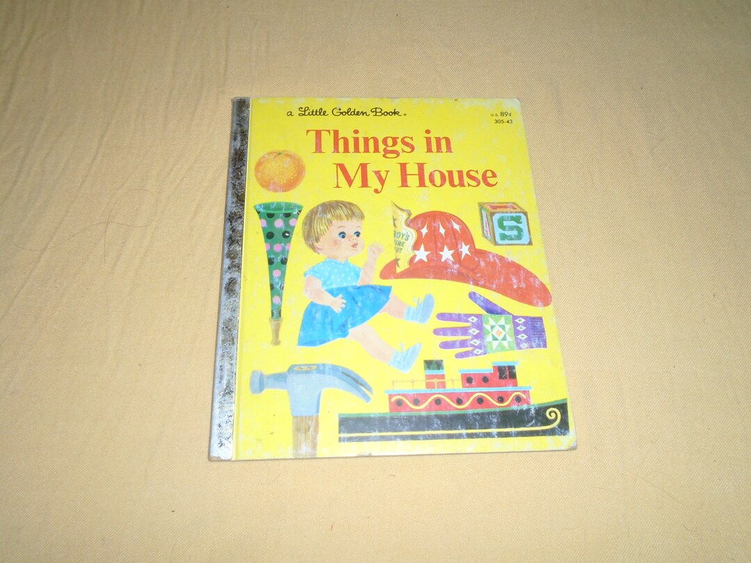 Things in My House Little Golden Book Fourteenth Printing 1982 by Joe ...