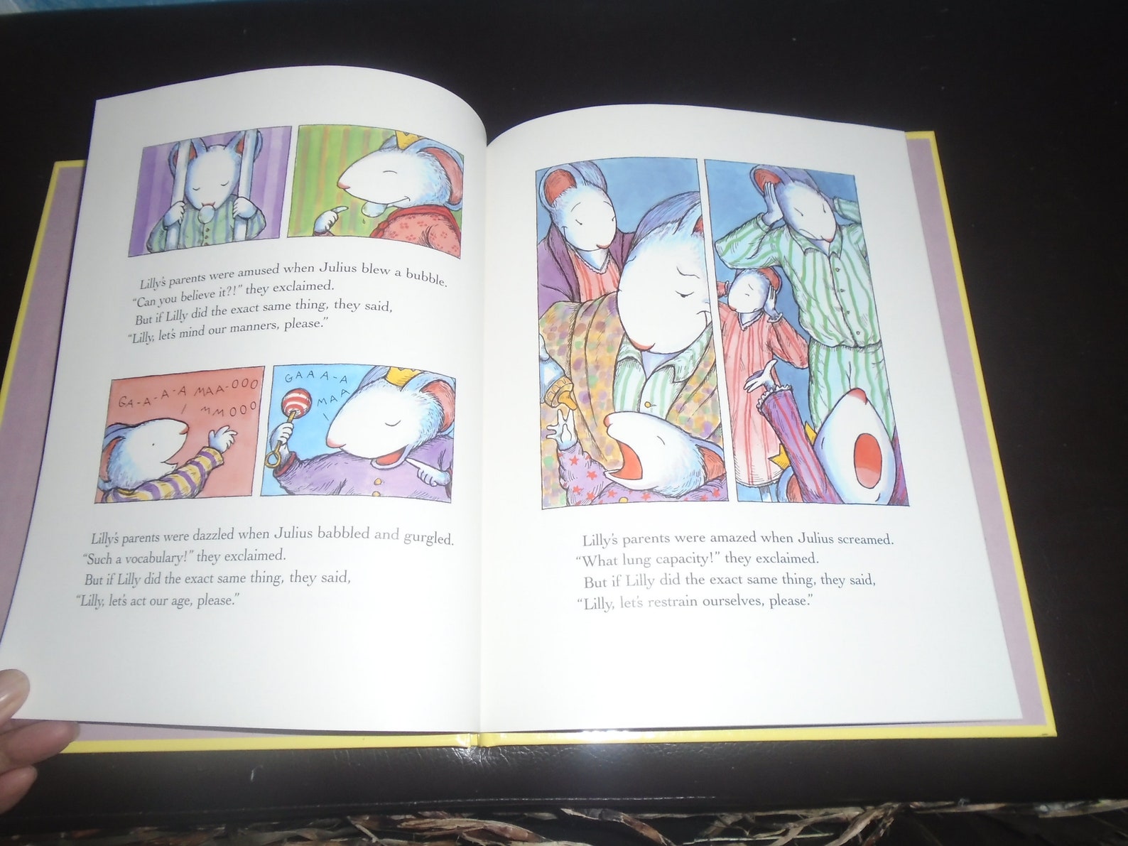 Julius the Baby of the World Hardcover Book by Kevin Henkes - Etsy