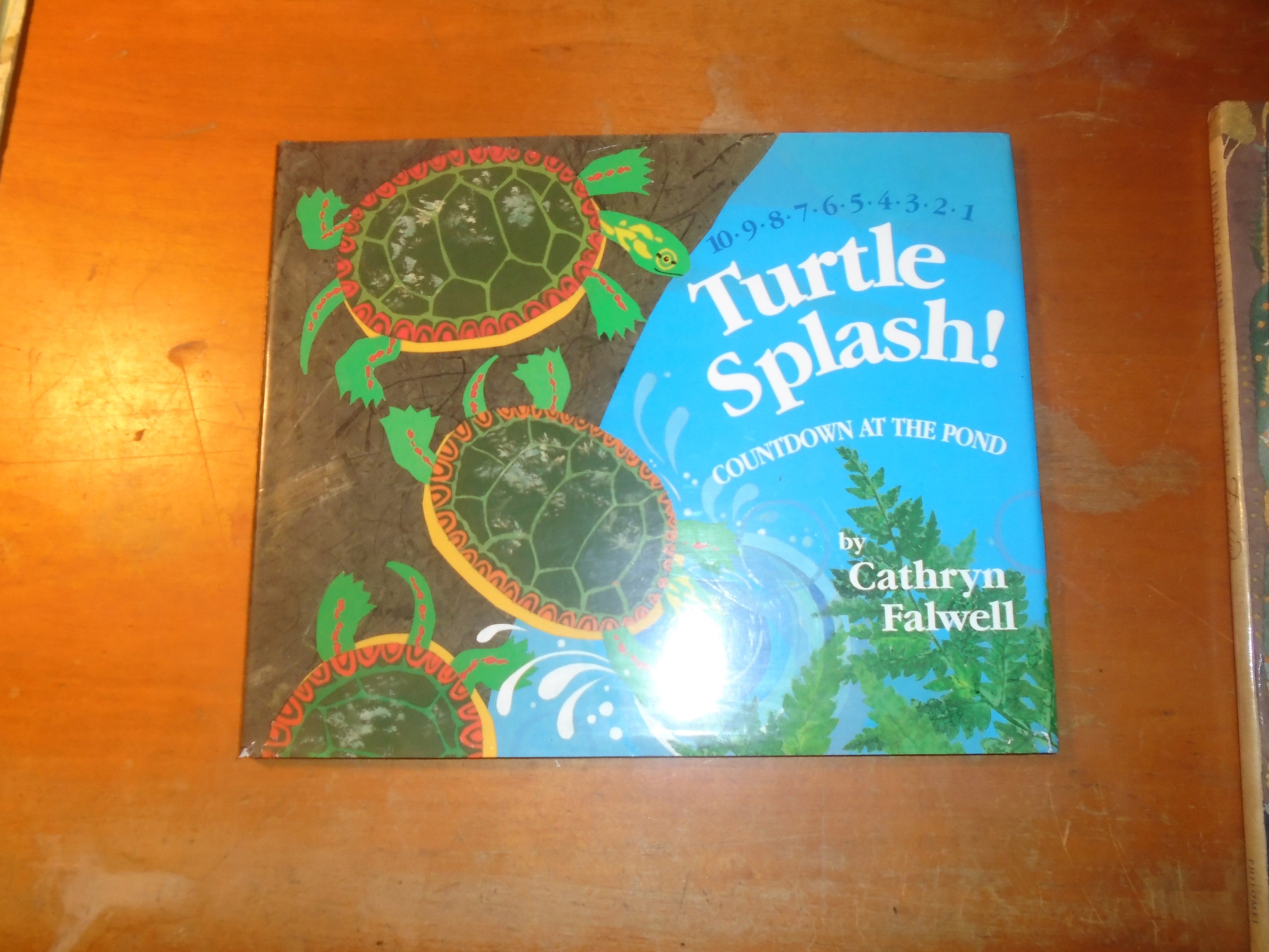 Turtle Splash Countdown at the Pond Hardcover Book With Dust - Etsy