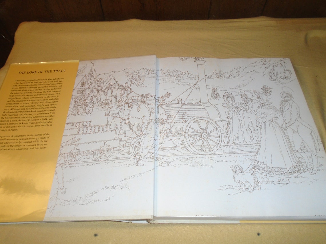 The Lore of the Train by C. Hamilton Ellis Hardcover Book With Dust ...