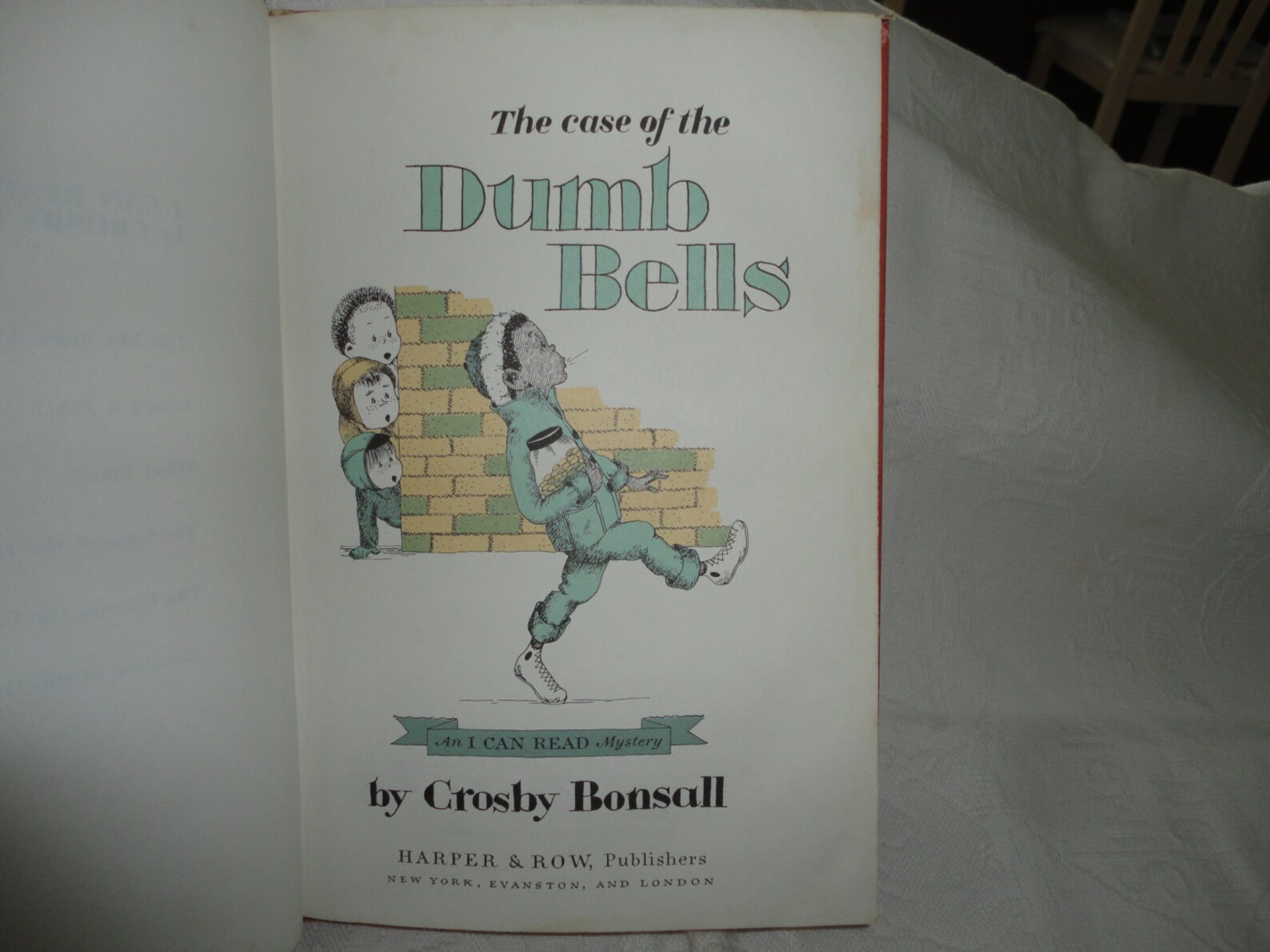 The Case of the Dumb Bells by Crosby Bonsall an I Can Read - Etsy