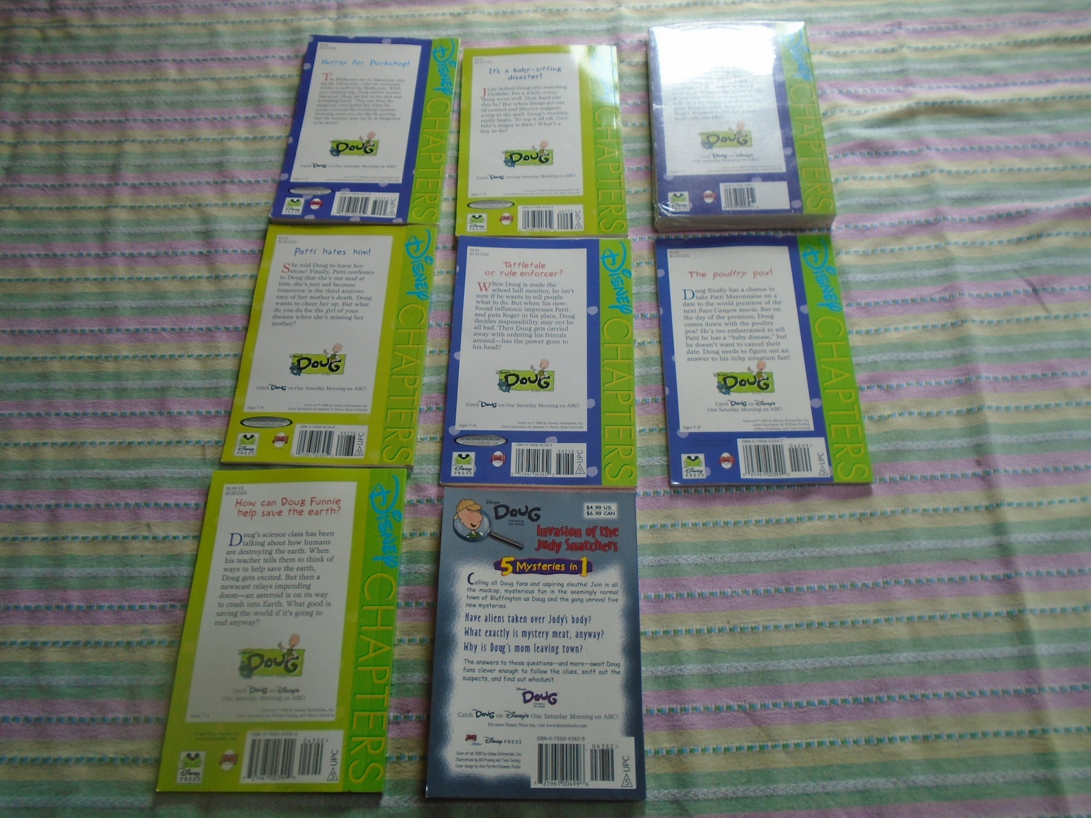 Disney's Doug Chronicles Paperback Books Lot of 11 Created by Jim ...