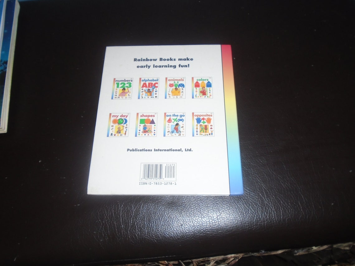 Alphabet ABC Rainbow Books Hardcover Photography by George Siede and ...