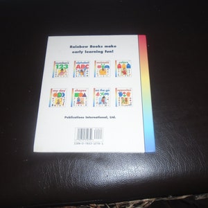 Alphabet ABC Rainbow Books Hardcover Photography by George Siede and ...