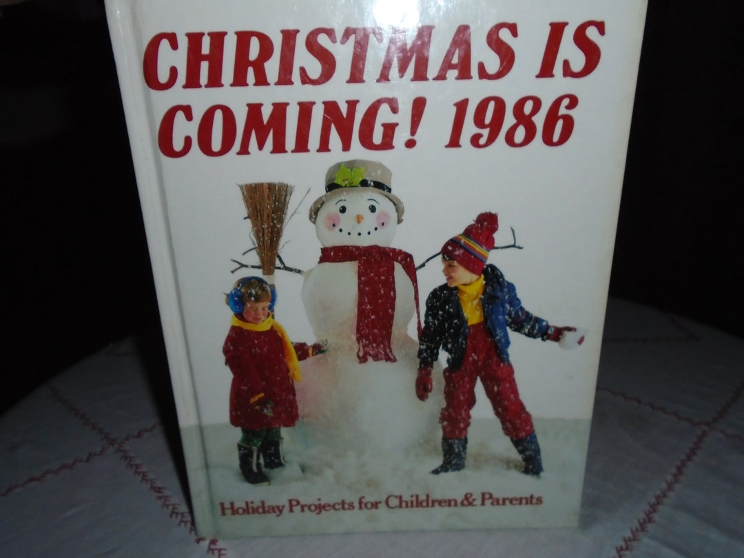 Christmas is Coming 1986 Holiday Projects for Children and Parents - Etsy