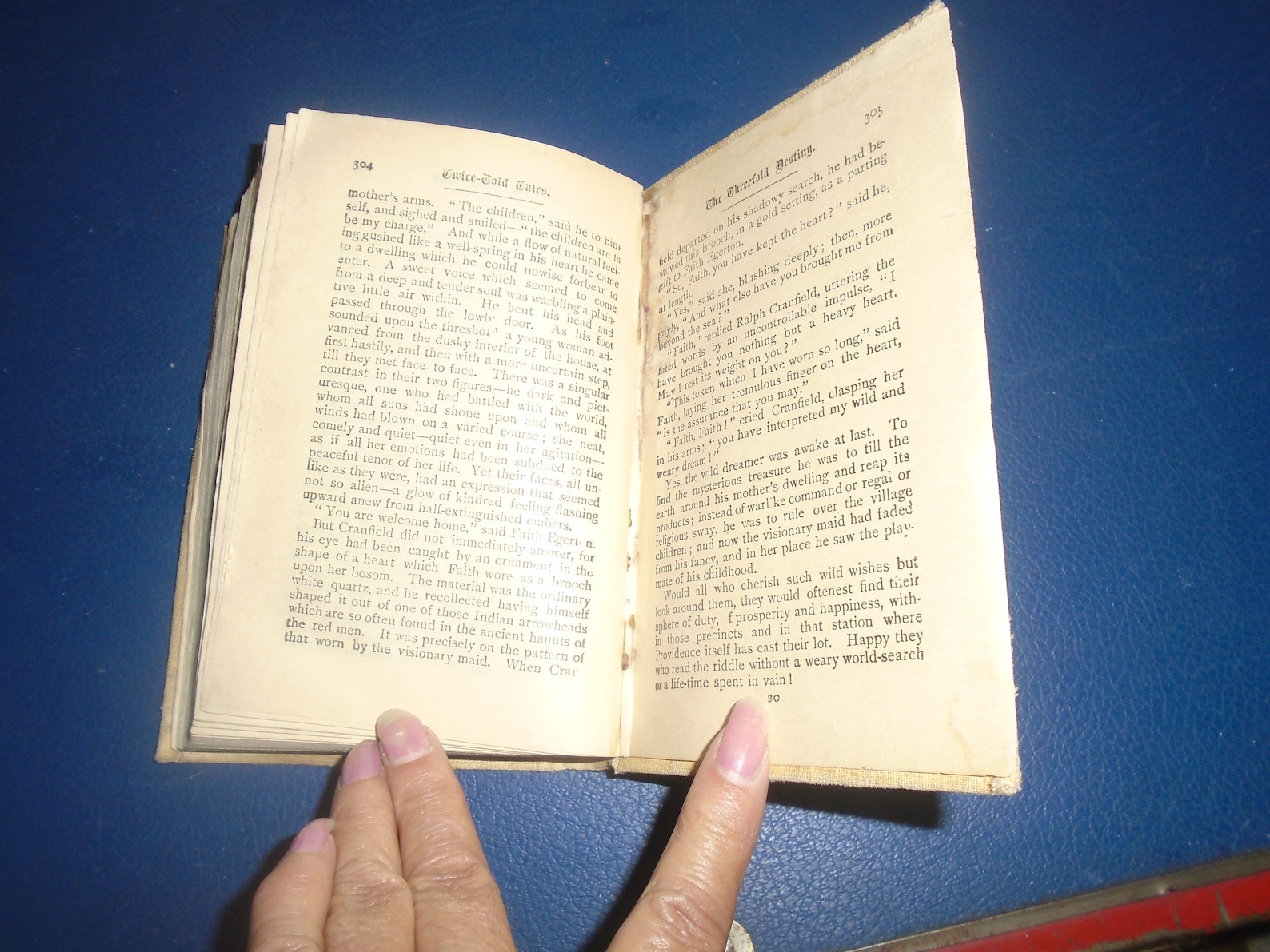 Antique Twice Told Tales Hardcover Book Undated by Nathaniel - Etsy