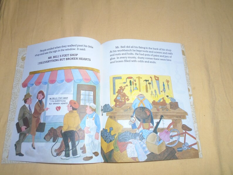 Mr. Bell's Fixit Shop Little Golden Book by Ronne Peltzman - Etsy