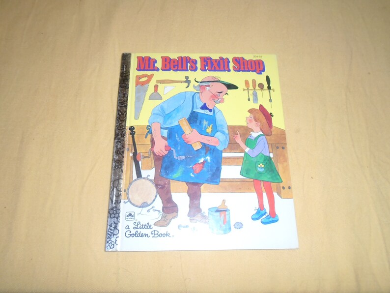 Mr. Bell's Fixit Shop Little Golden Book by Ronne Peltzman - Etsy