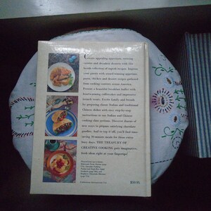 The Treasury of Creative Cooking Hardcover Cookbook by the Editors of ...