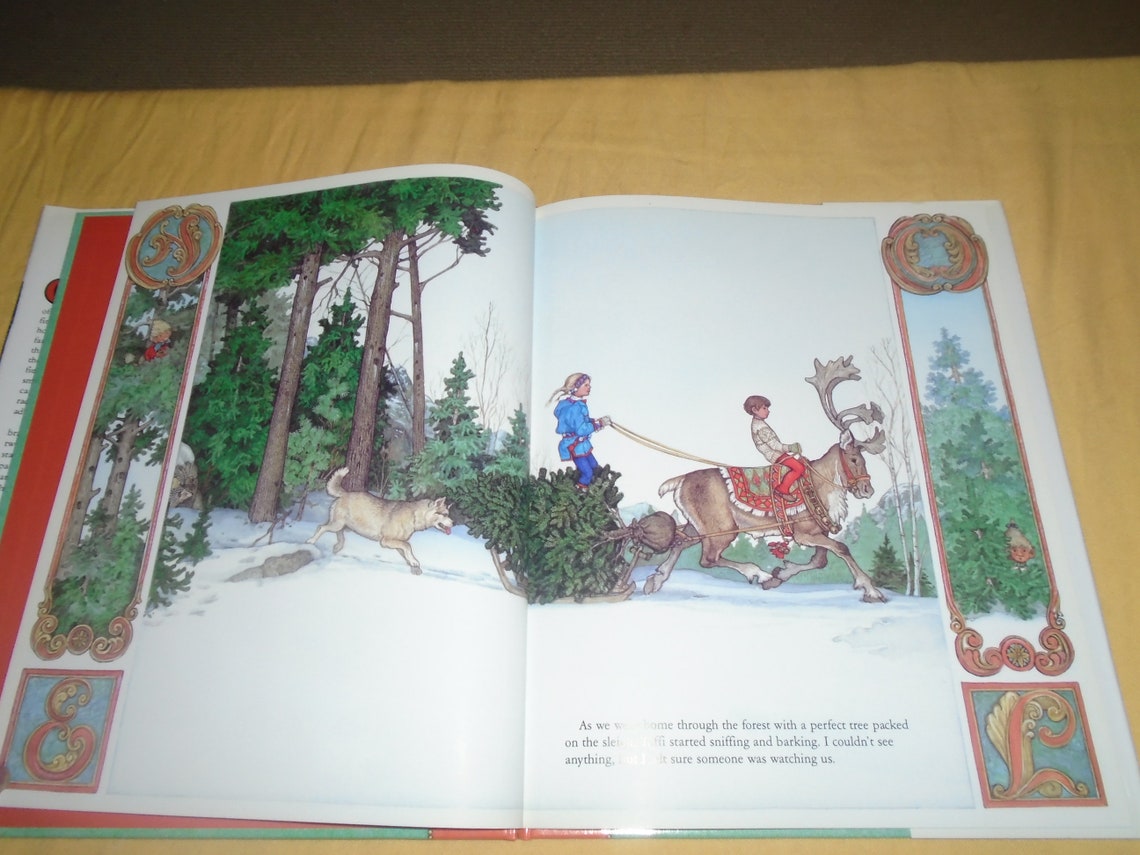 Christmas Trolls by Jan Brett Hardcover Book With Dust Jacket - Etsy