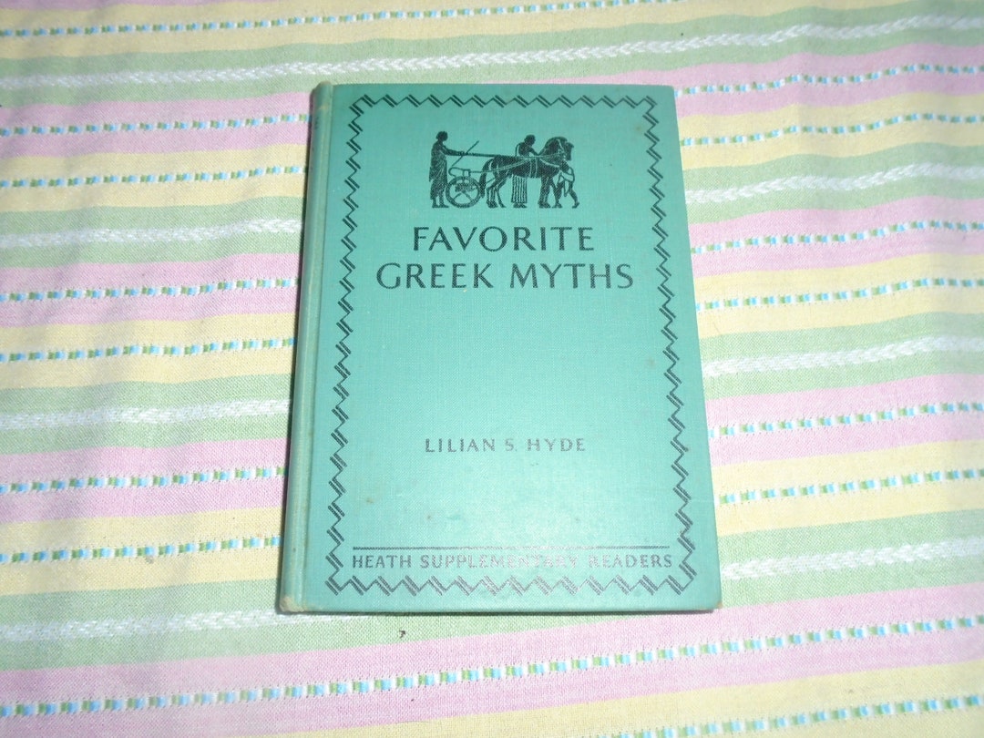 Favorite Greek Myths by Lilian S. Hyde - Etsy