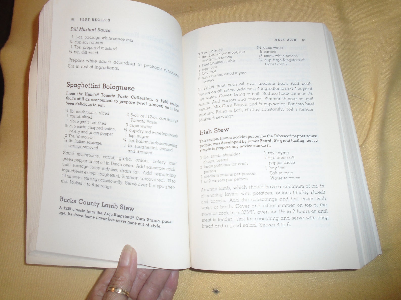 Best Recipes From the Backs of Boxes Bottles Cans and Jars - Etsy