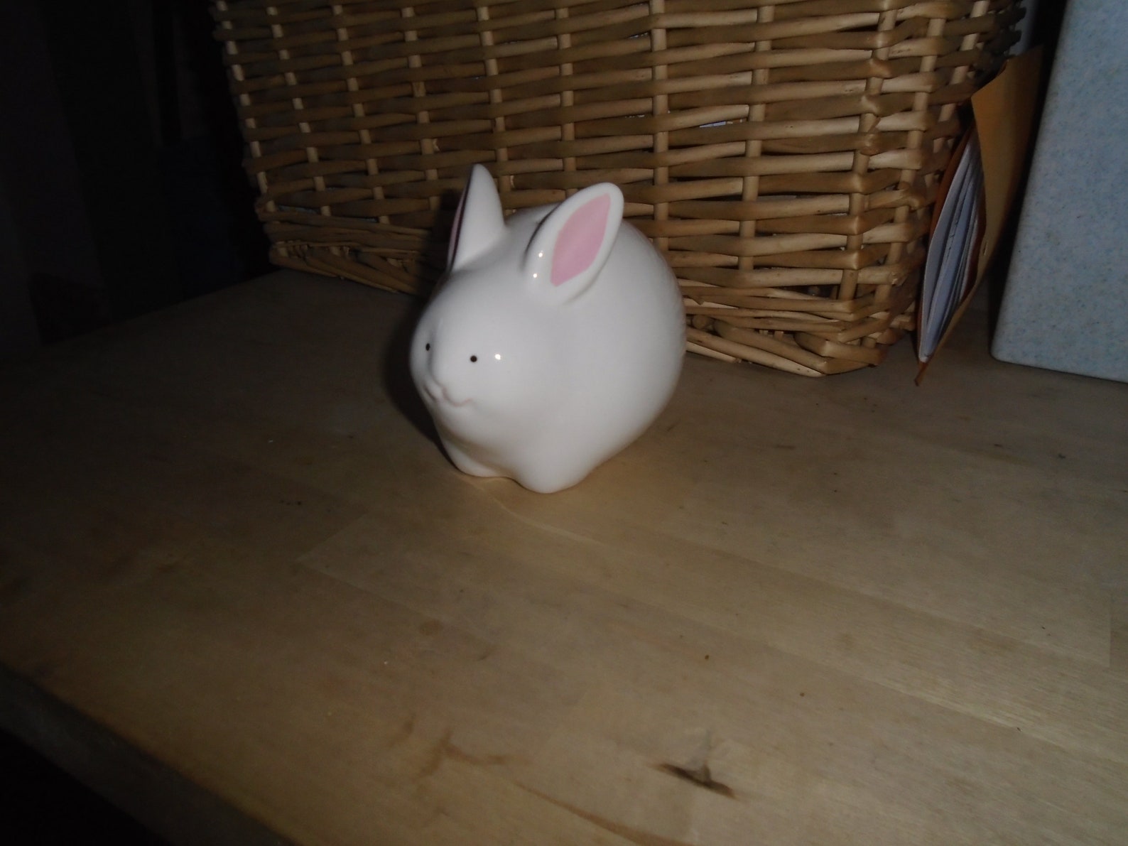 Vintage Ceramic Bunny Rabbit Bank Russ Berrie and Company Made - Etsy