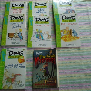 Disney's Doug Chronicles Paperback Books Lot of 11 Created by Jim ...
