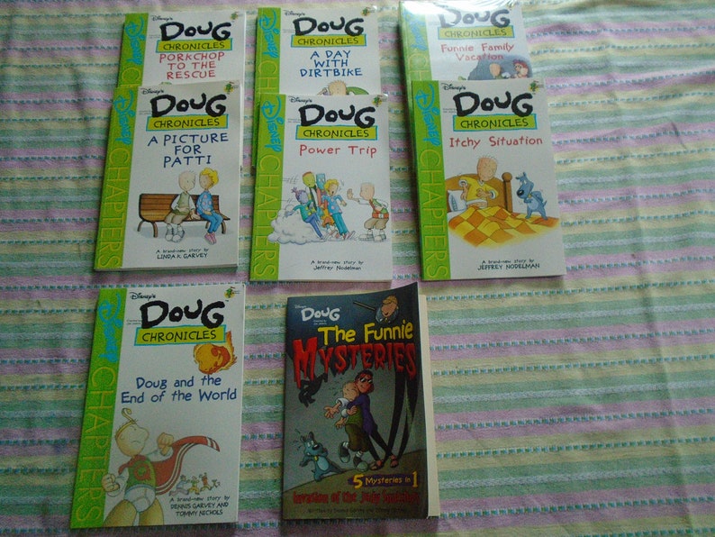 Disney's Doug Chronicles Paperback Books Lot of 11 Created - Etsy