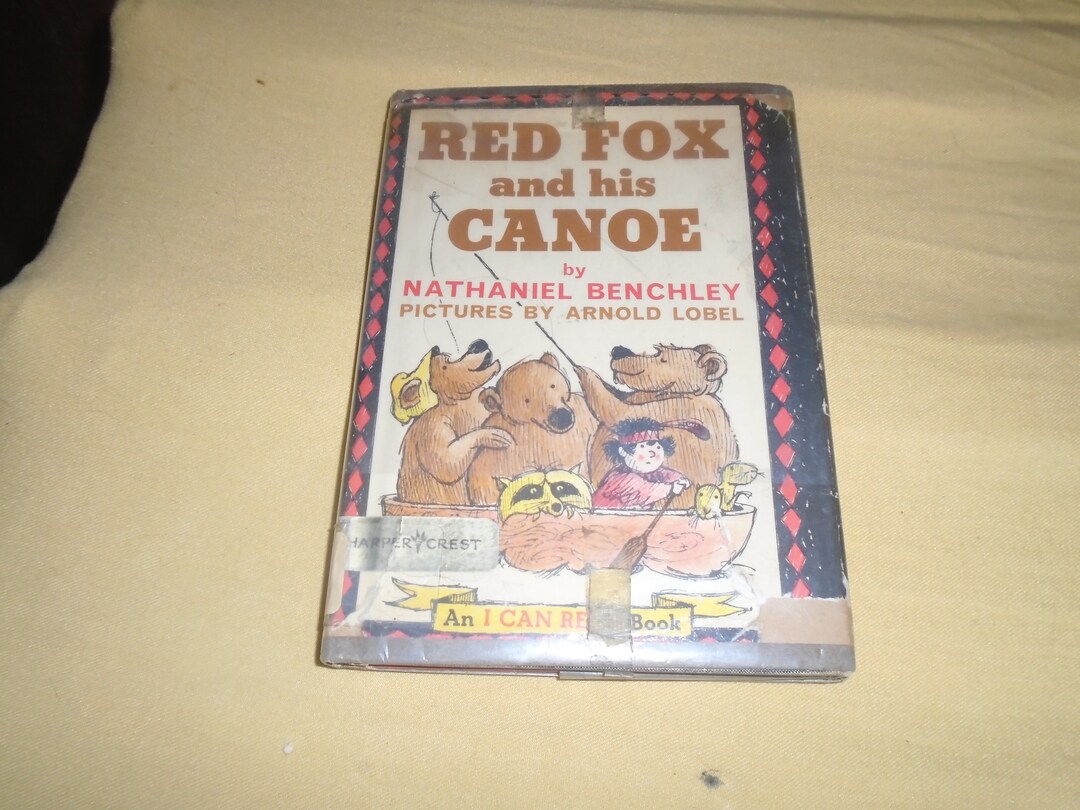 Red Fox and His Canoe by Nathaniel Benchley Pictures by Arnold Lobel - Etsy