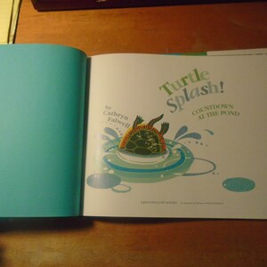 Turtle Splash! Countdown at the Pond Hardcover Book With Dust Jacket by ...