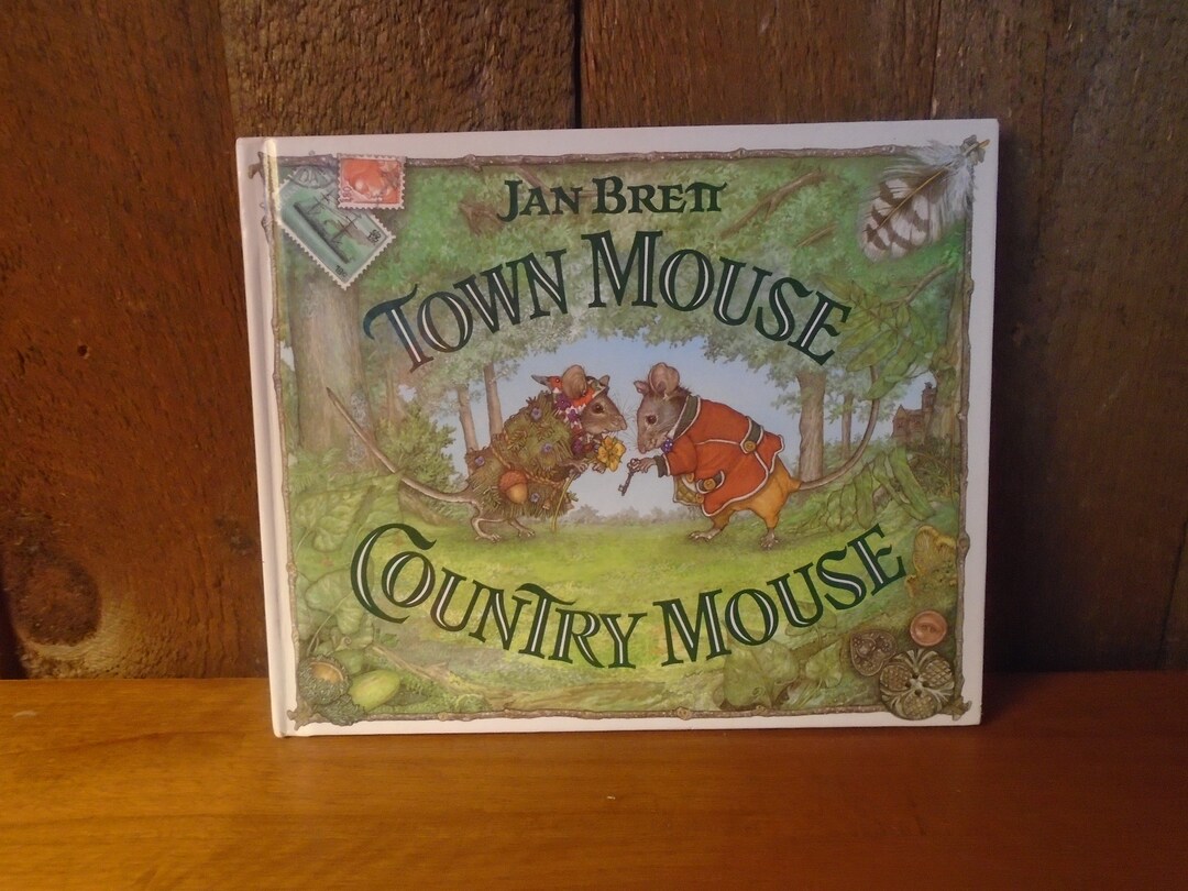 Town Mouse Country Mouse Hardcover Book by Jan Brett - Etsy