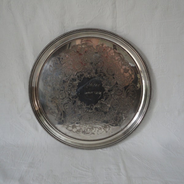 Towle Silver Plate Serving Tray - Etsy