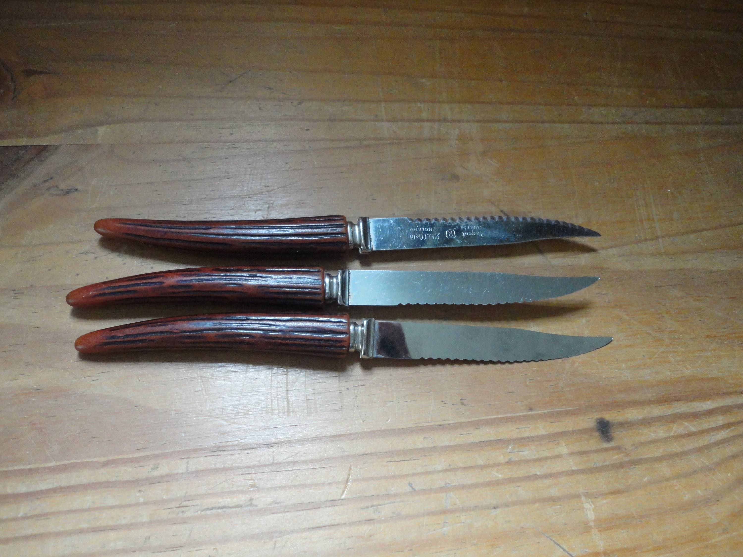 Regent Sheffield England Knives Set of 3 - Etsy