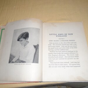 Little John of New England the Children of America Stories Hardcover ...