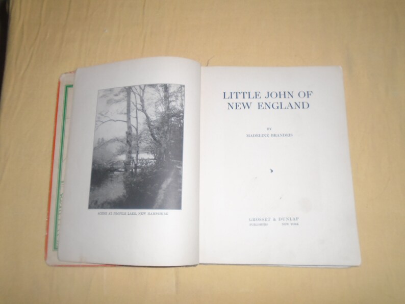 Little John of New England the Children of America Stories Hardcover ...