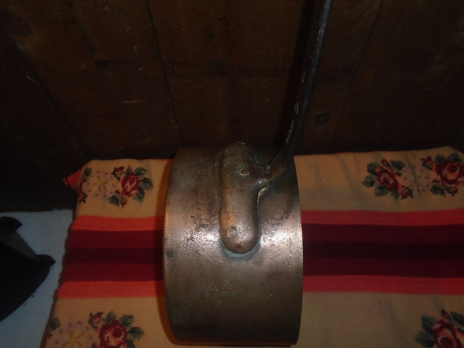 Antique Primitive Heavy Large Cast Iron Handle Cooking Pot - Etsy