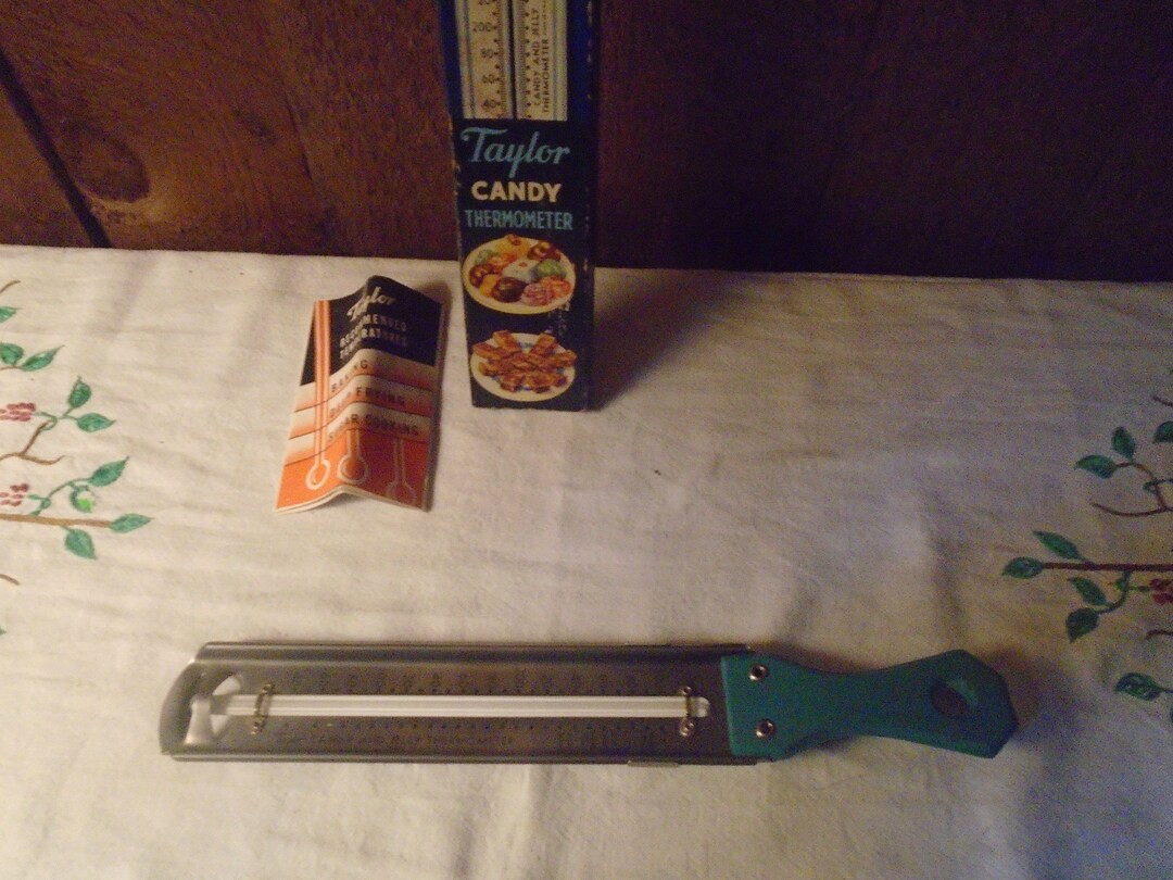 Vintage Taylor Candy Jelly Thermometer Original Box With Instructions ...