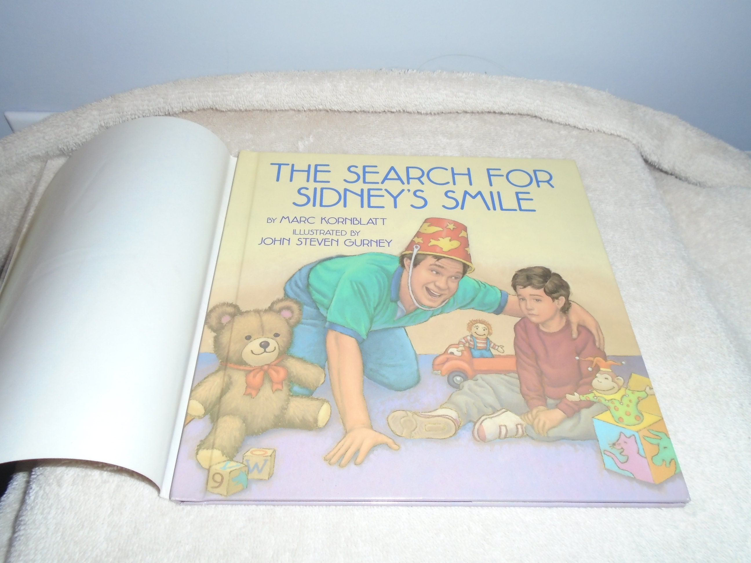 The Search For Sidney's Smile By Marc Kornblatt | Etsy