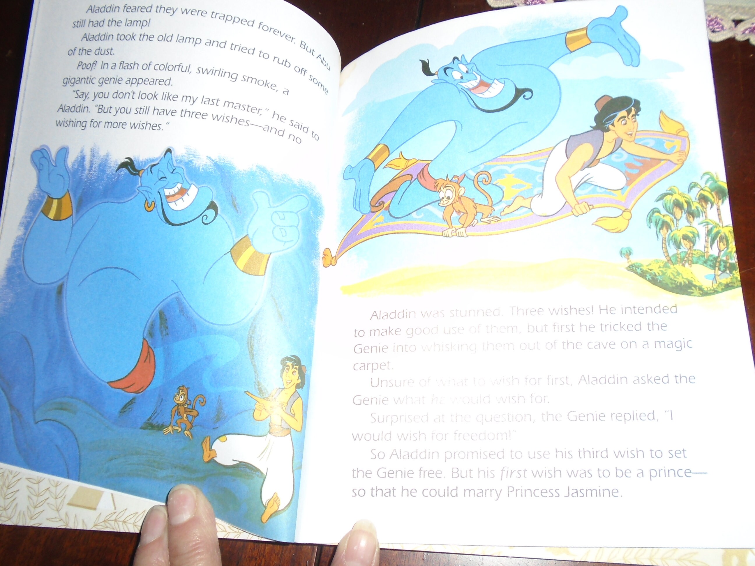 Disney's Aladdin a Little Golden Book - Etsy
