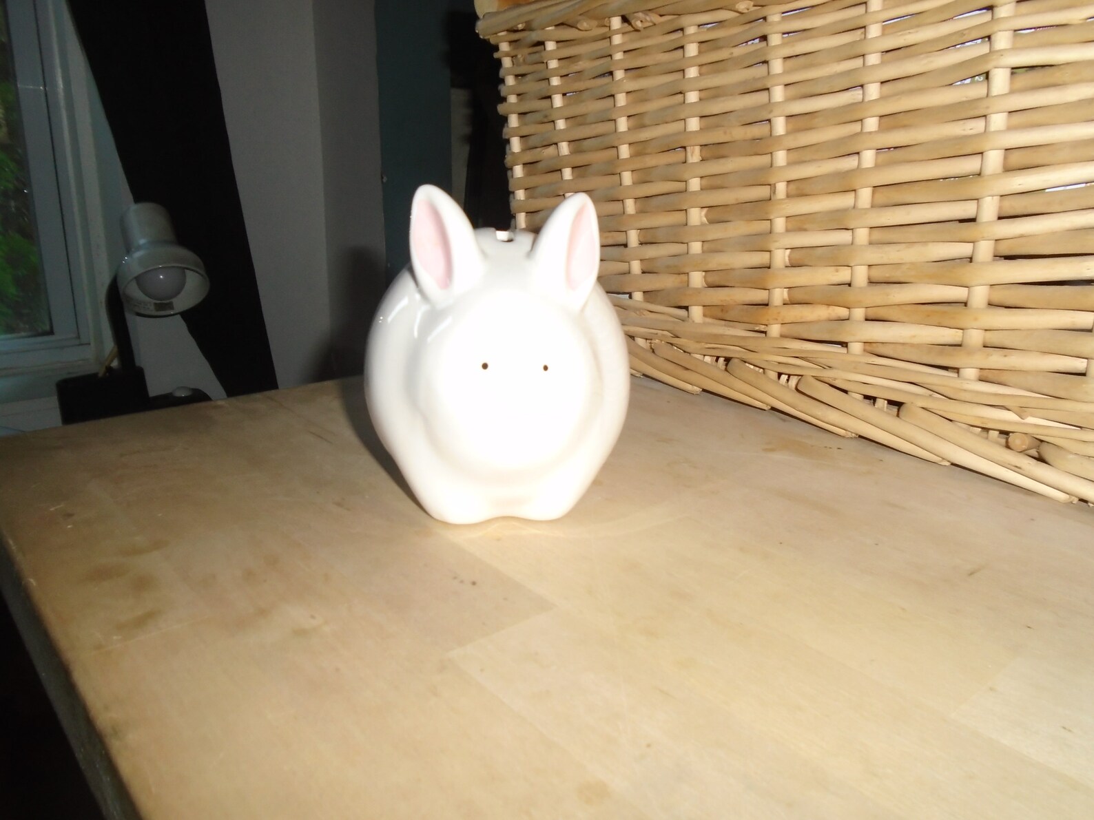 Vintage Ceramic Bunny Rabbit Bank Russ Berrie and Company Made - Etsy