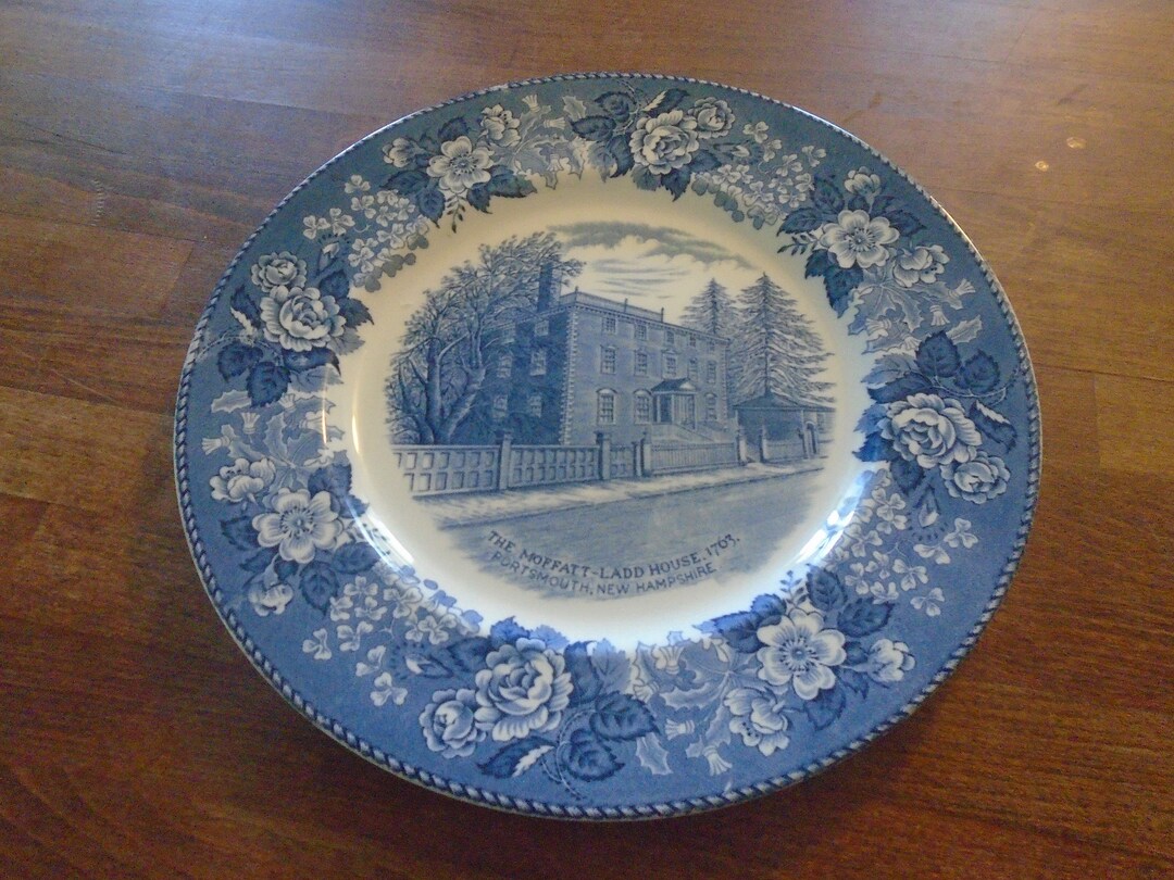 Old English Staffordshire Jonroth England Moffatt Ladd House Portsmouth ...