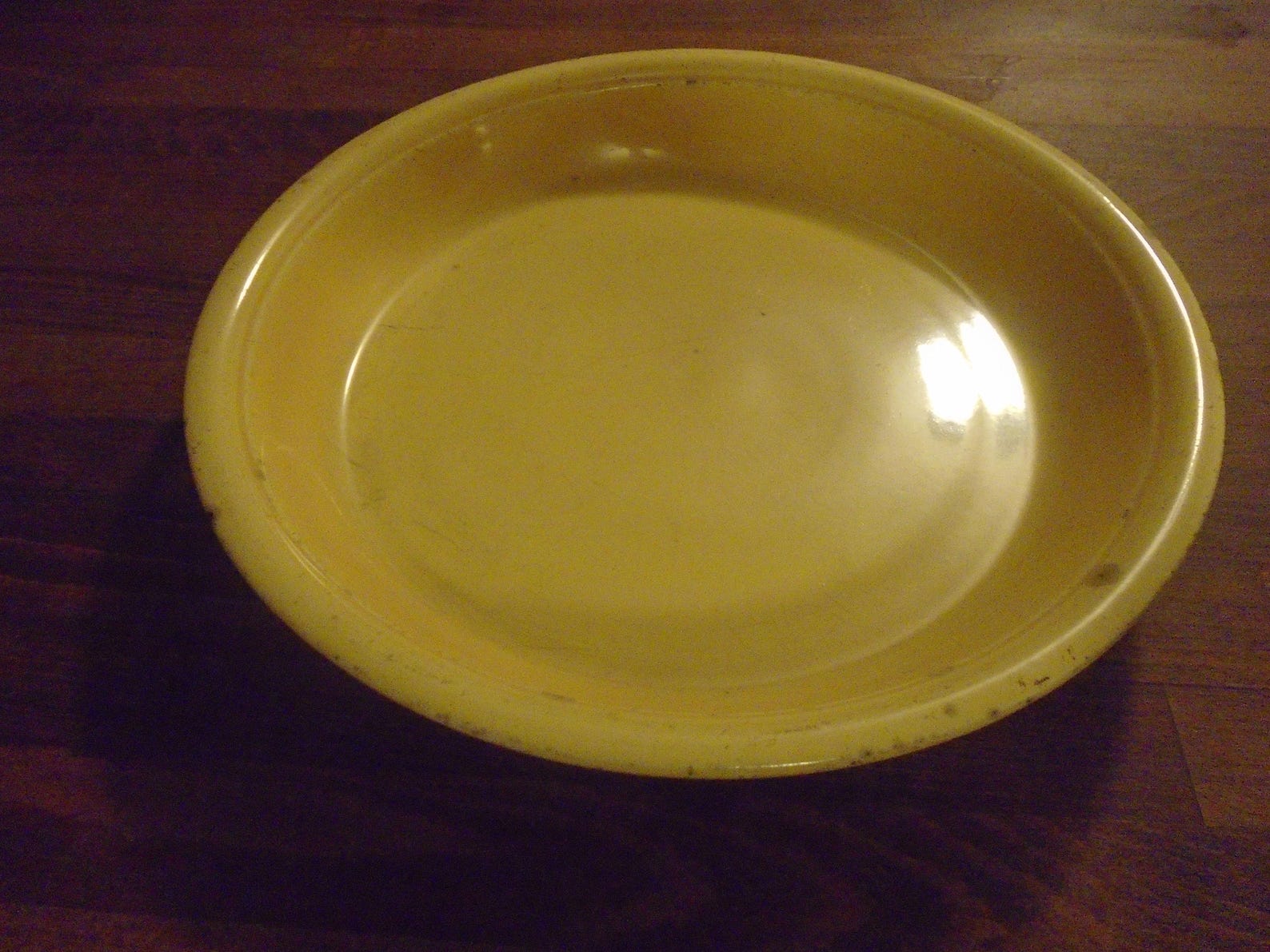 Vintage Homer Laughlin Oven Serve Ware Yellow Pie Plate USA Made - Etsy