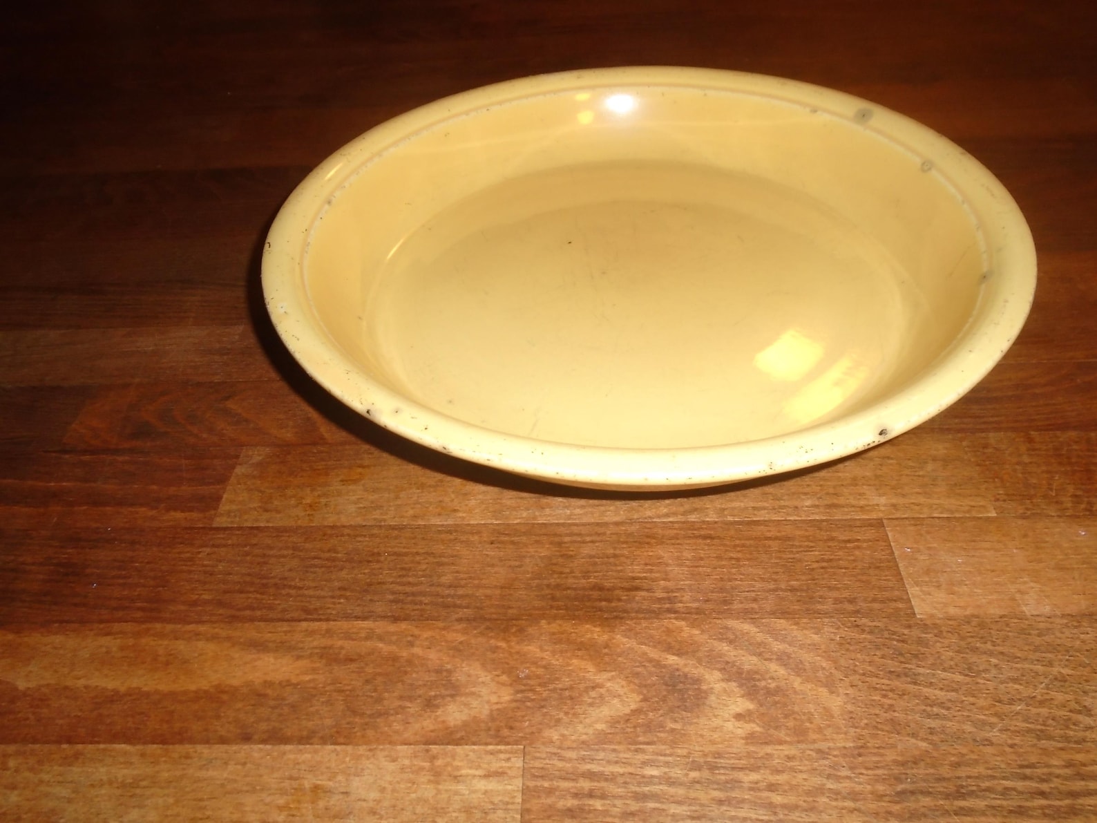 Vintage Homer Laughlin Oven Serve Ware Yellow Pie Plate USA Made - Etsy