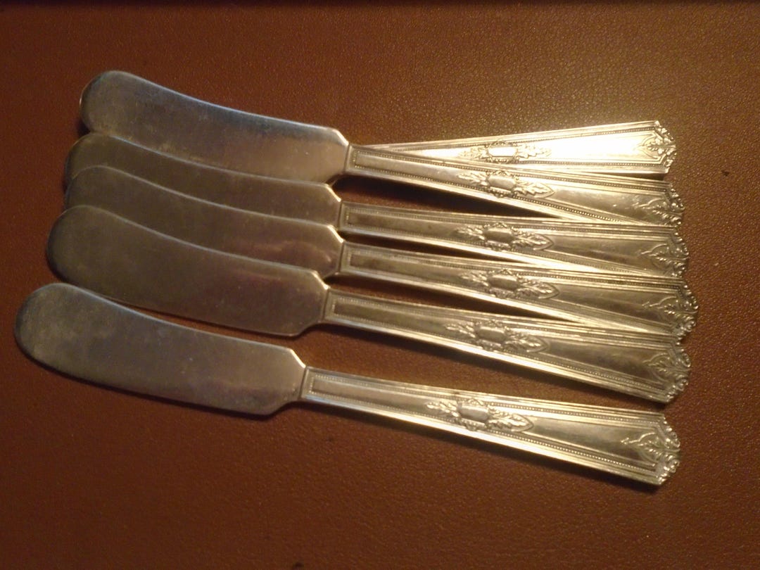 Vintage R&B Silver Plate Lyric I Butter Knife Jam Spreaders Set of 6 - Etsy