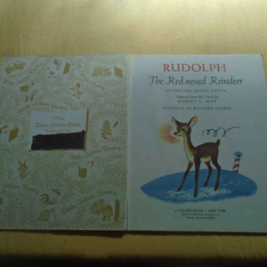 Rudolph the Red-nosed Reindeer Little Golden Book by Barbara Shook ...
